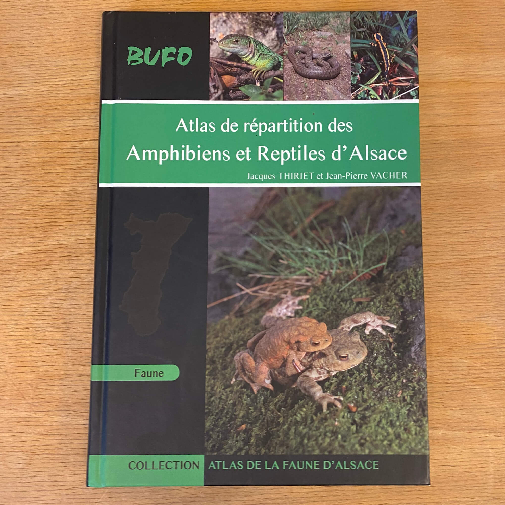 Livre : Atlas de répartition des amphibiens et reptiles d’Alsace | La ...